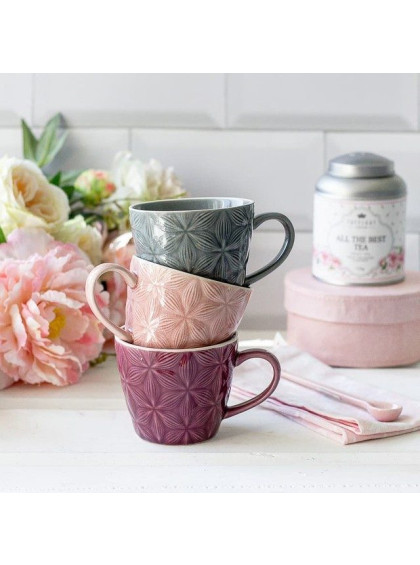 Caneca Kallia Rosa Claro | Charme e Estilo | Carioca De Cor